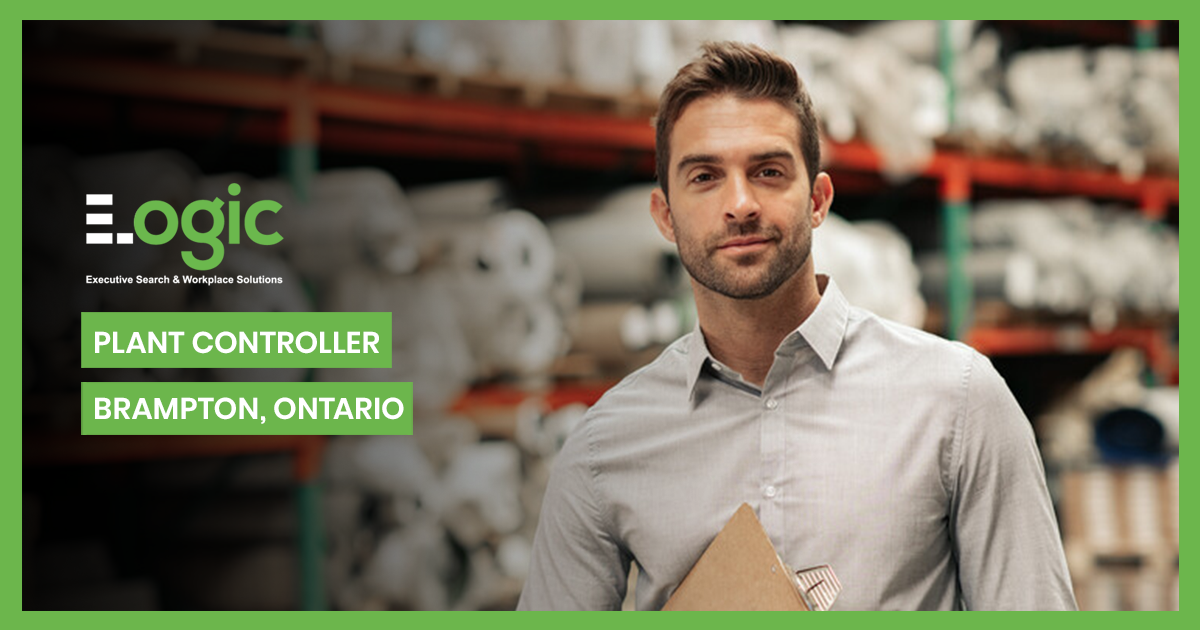 plant controller | Logic Executive Search